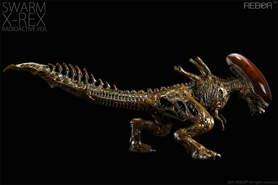 REBOR SWARM X-REX RADIOACTIVE VER. Alien Tyrannosaurus Rex Dinosaur ...