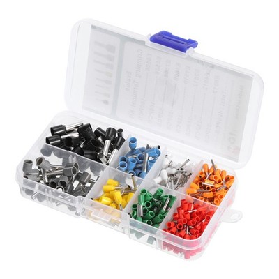 Wire Ferrules Terminals Kit 400pcs Crimp Connector Insulated Cord Pin ...
