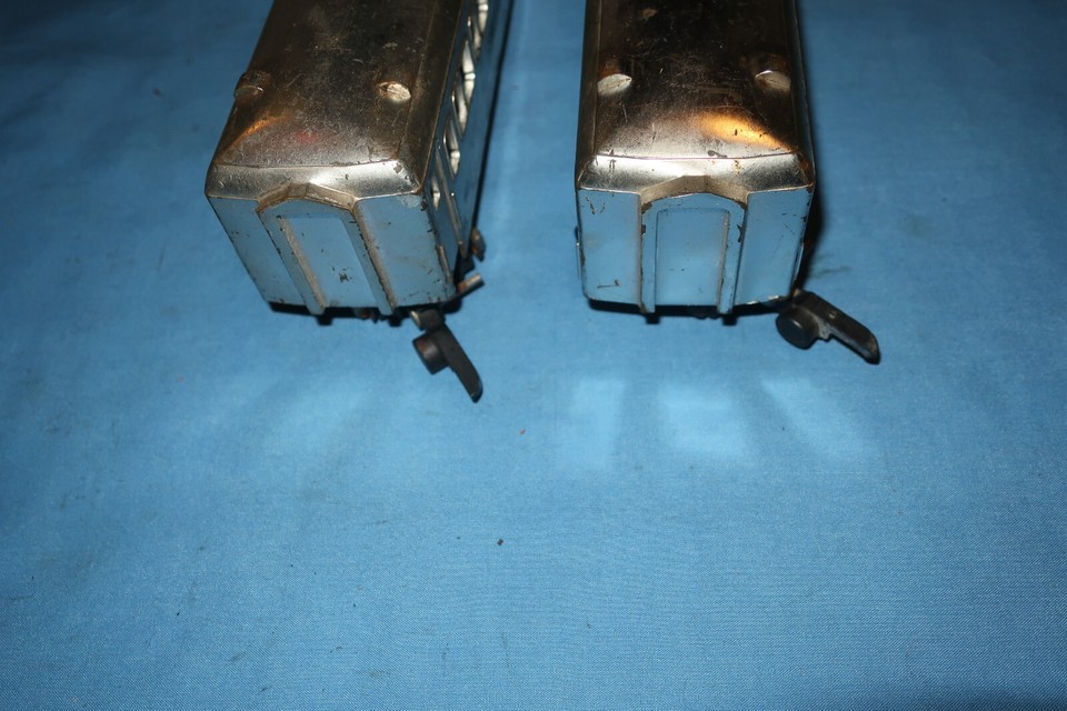 2 American Flyer #655 Chrome Silver Bullet Coach Passenger Cars | eBay