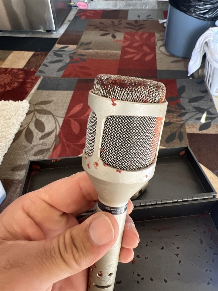 Vintage Shure SM54 dynamic cardioid microphone - Untested | eBay