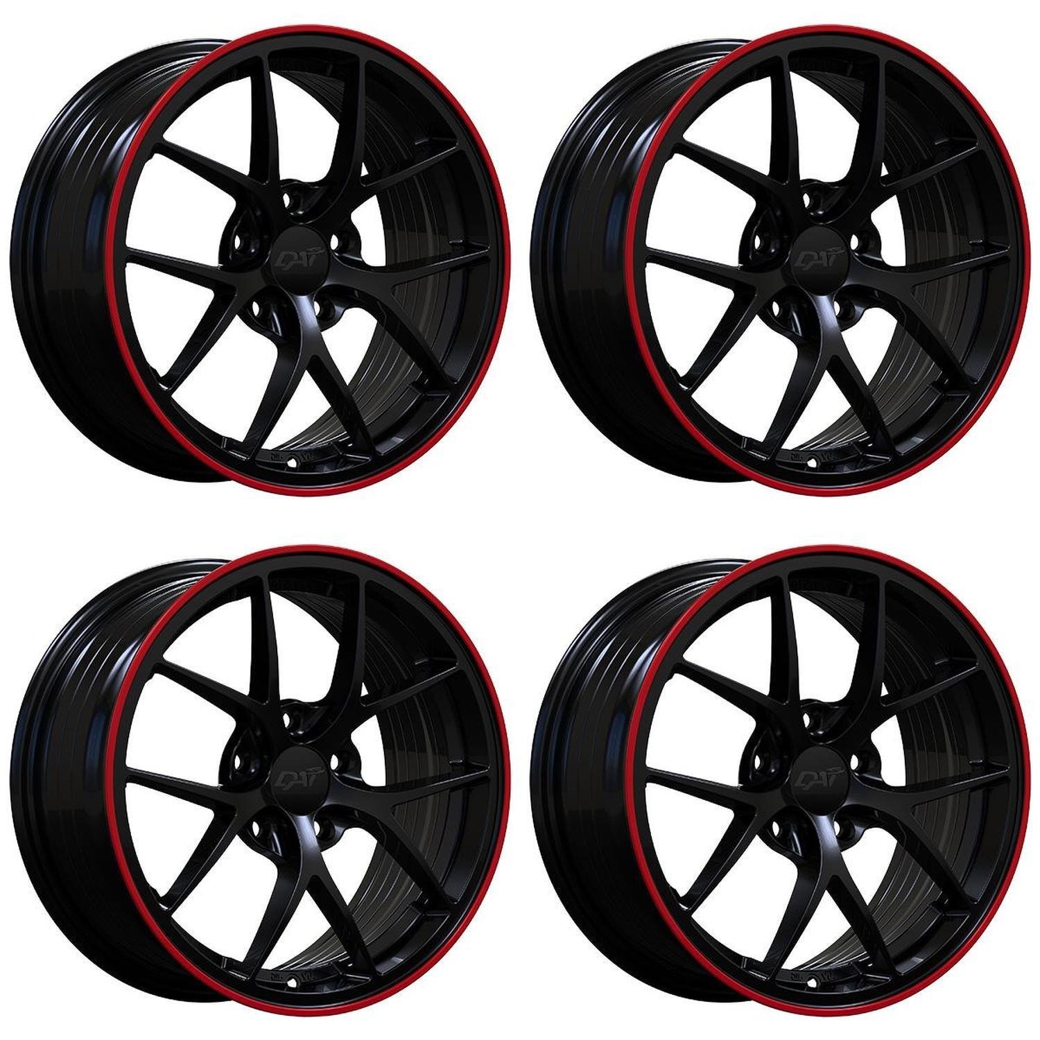 Set of 4 17in Black Alloy Wheel Rims for Lexus LS400, DA95G9N 5x114.3 ...