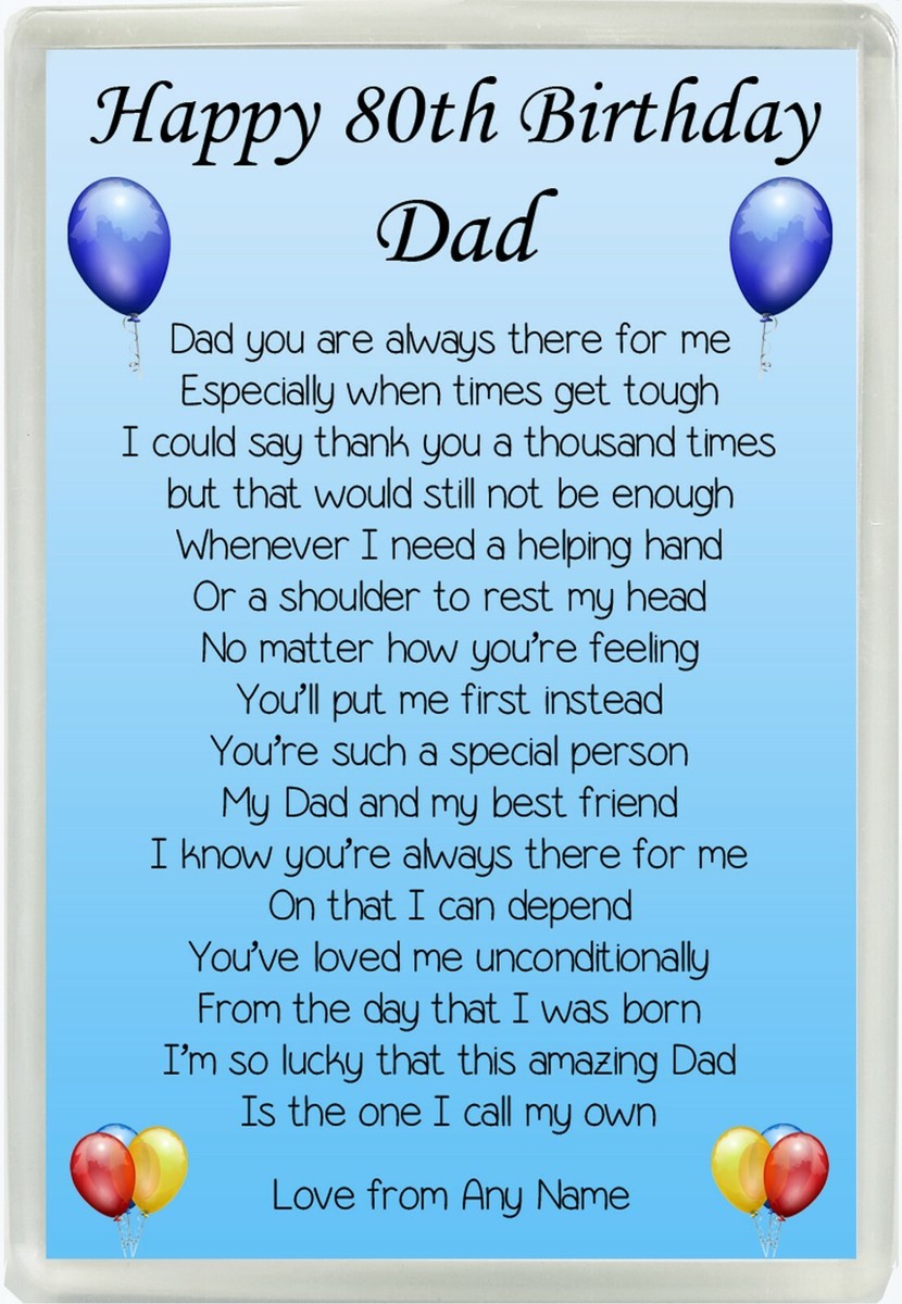 Happy 50th Birthday Dad Poems