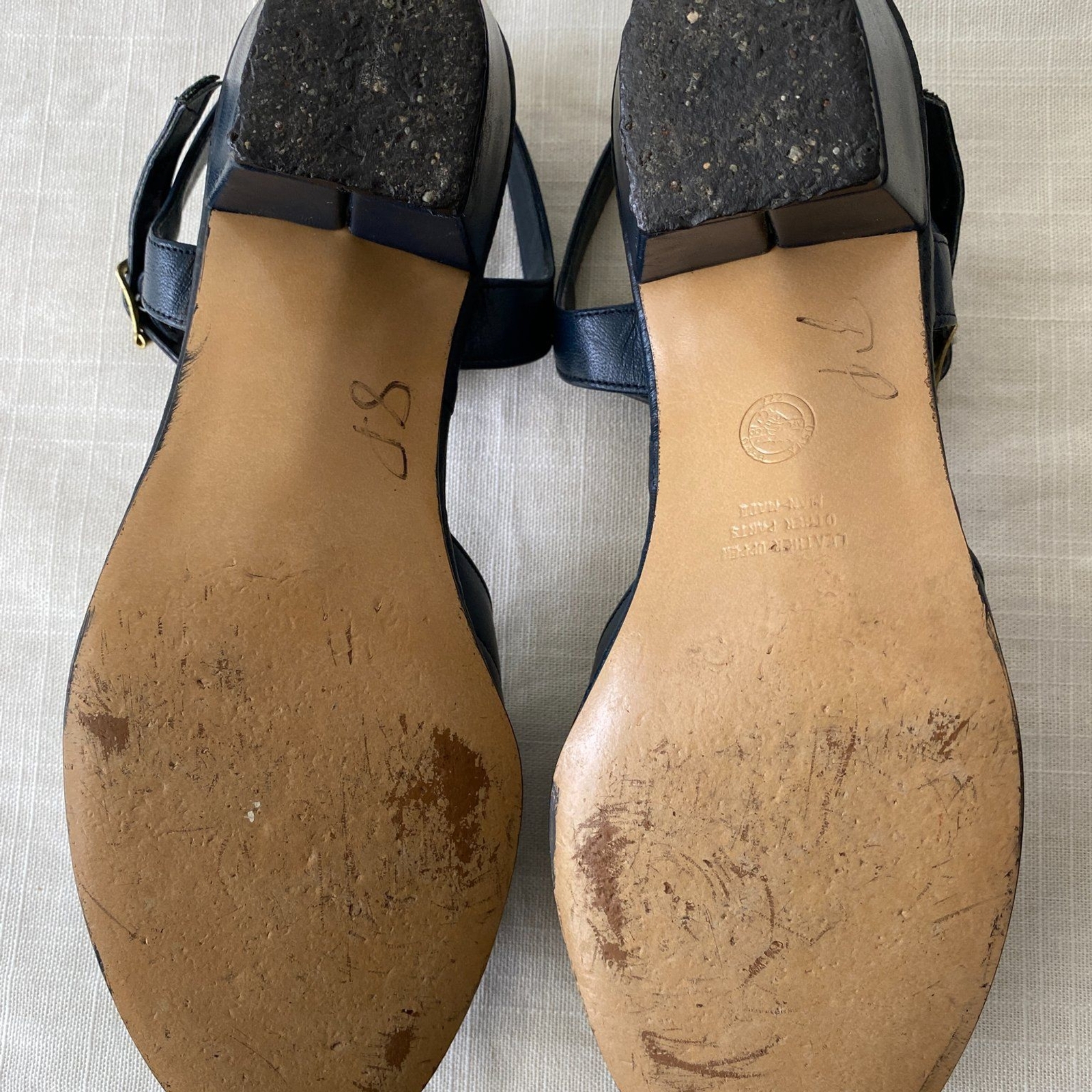 Vintage 70s Navy Open Toe Heeled Sandals By Natualizer Size 6.5 | eBay