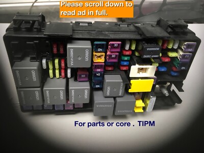 2010 Dodge Caravan TIPM. Part number 54046619AA Parts -core | eBay