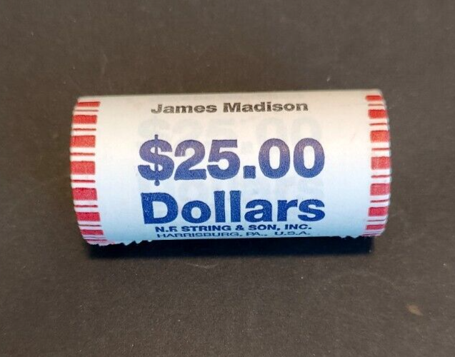 Unopened Roll of James Madison Presidential Dollars - 2007 | eBay
