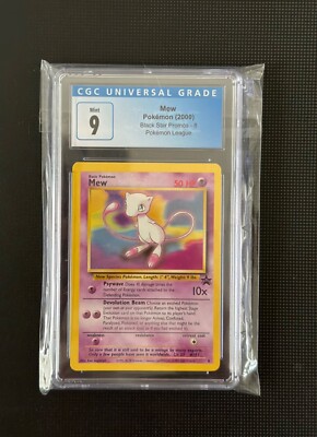 Pokémon TCG Mew Promo #8 CGC Mint 9 | eBay