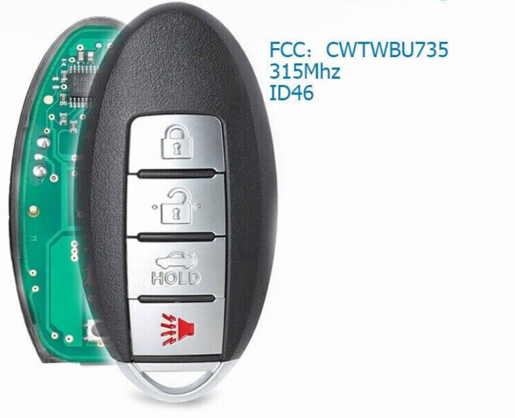 UNLOCKED 2006-2010 for Infiniti M35 M45 Smart Car Key fob CWTWBU735 ...