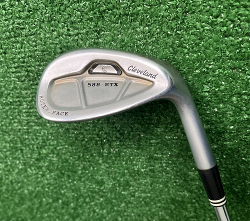 Cleveland 588 RTX ROTEX Face Gap Wedge 52°/10°, TT DG Wedge-Flex Steel ...