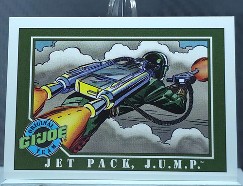 1991 Impel GI Joe JET PACK J.U.M.P. ORIGINAL TEAM #54 | eBay