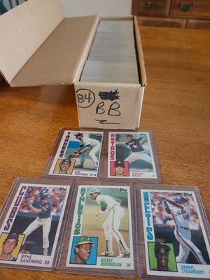Topps Baseball Complete Sets 1984, 1985, 1986 | eBay