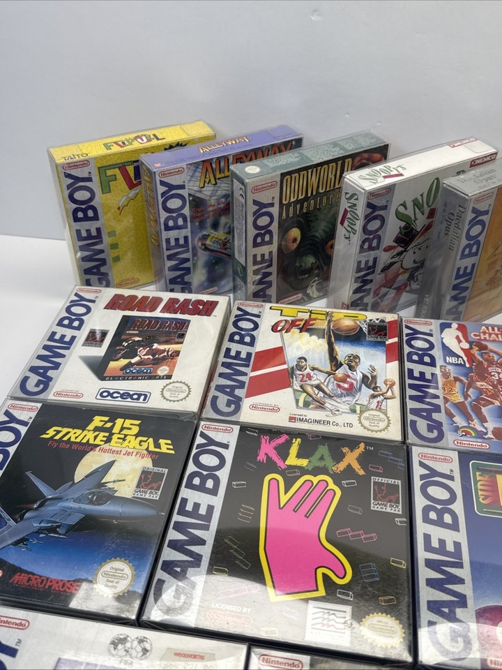 Nintendo Game Boy Dmg Collection RARE Games Boxed Complete CIB X 75 VGG ...