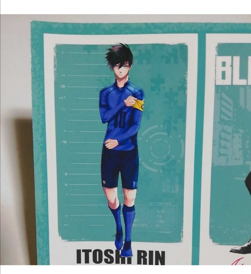 Not for sale Rin 1 piece Blue Lock Bururo Lawson Sticker Seal Itoshi ...