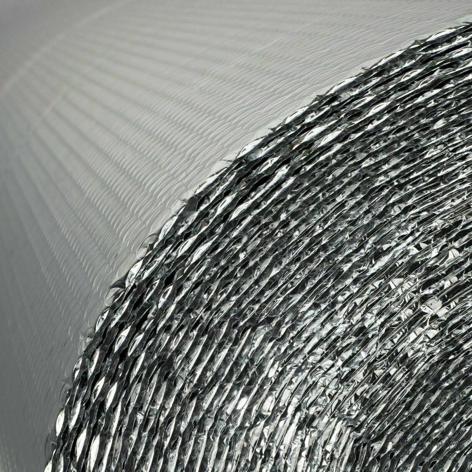 Reflective Foil Insulation Bubble Roll Reflectix 48 inch wide Heavy ...
