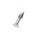 18 Gauge Surgical Stainless Steel Labret Monroe Spike Chin Lip Barbell ...