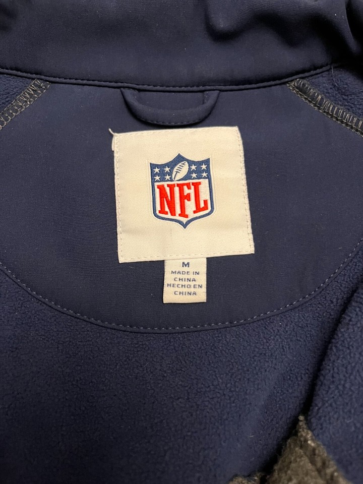 LA Rams NFL Sports Pullover 1/4 Zipper Fleece Pocketed Medium | eBay