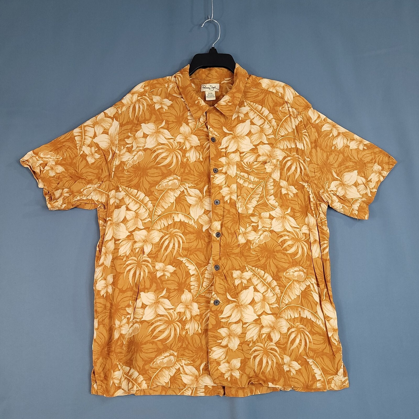 Panama Jack Men's Tropical Hawaiian Button Up Short S… - Gem