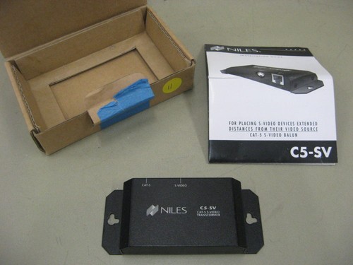 Niles C5-SV Cat-5 S-Video Transformer - Free US Shipping | eBay