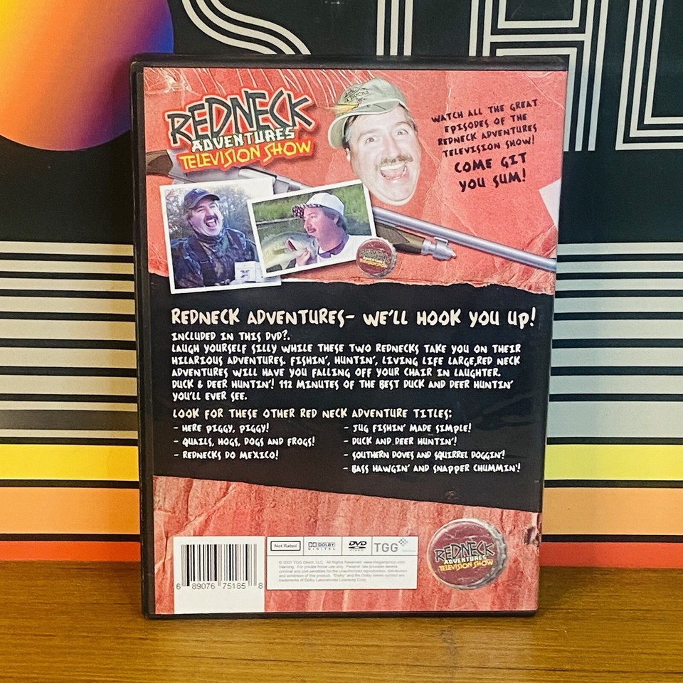 Redneck Adventures DVD Television TV Show Duck & Deer Huntin' Jimbob ...