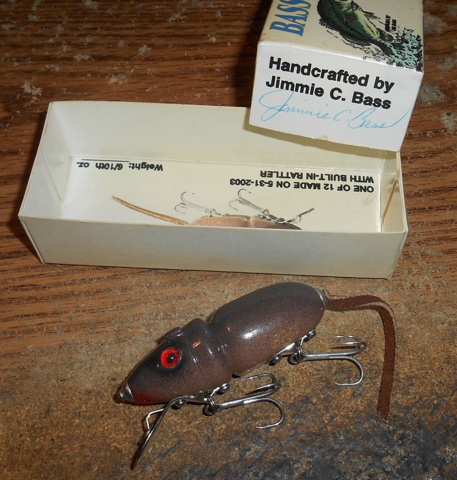 BASS CLASSIC LURES RAT'LIN REALISTIC MOUSE/RARE LURE/IN BOX/VERY NICE ...