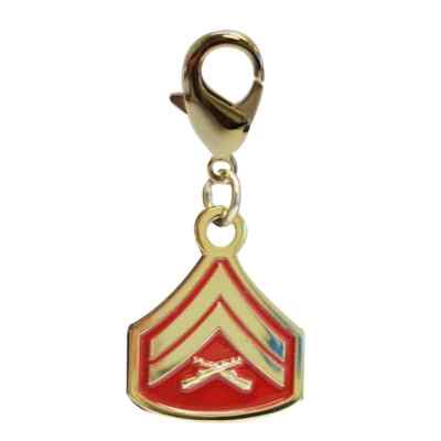 U.S. Marine Corps Insignia Charm ~ Corporal | eBay