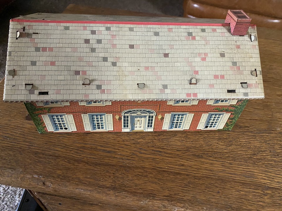 Vintage Marx Tin Litho Doll House Ranch MCM Contemporary 1960s Retro ...