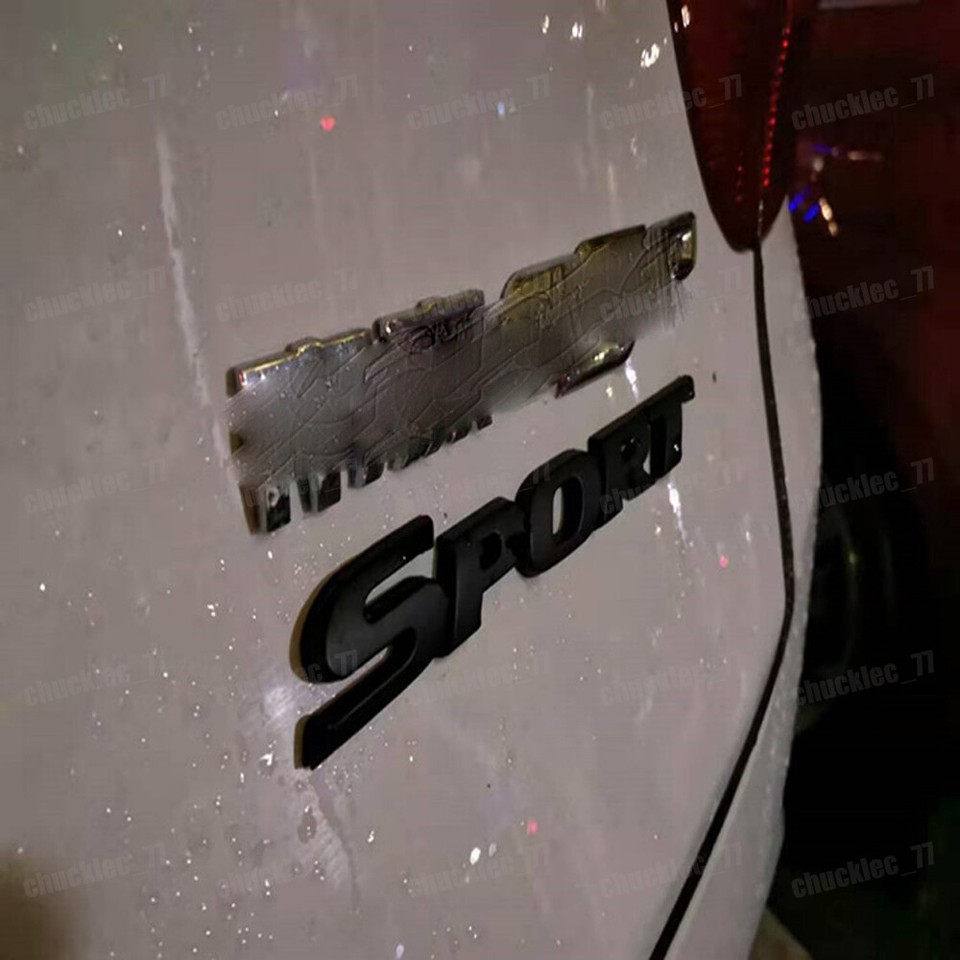 3D SPORT Logo Emblem Badge Sticker Trunk Bumper Decal Car Accessories ...