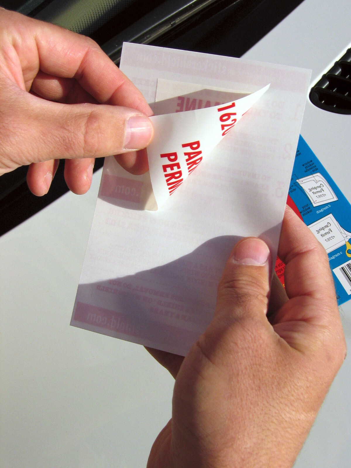 Sticker Shield Windshield Sticker Applicator for Easy Application - 4x6 ...