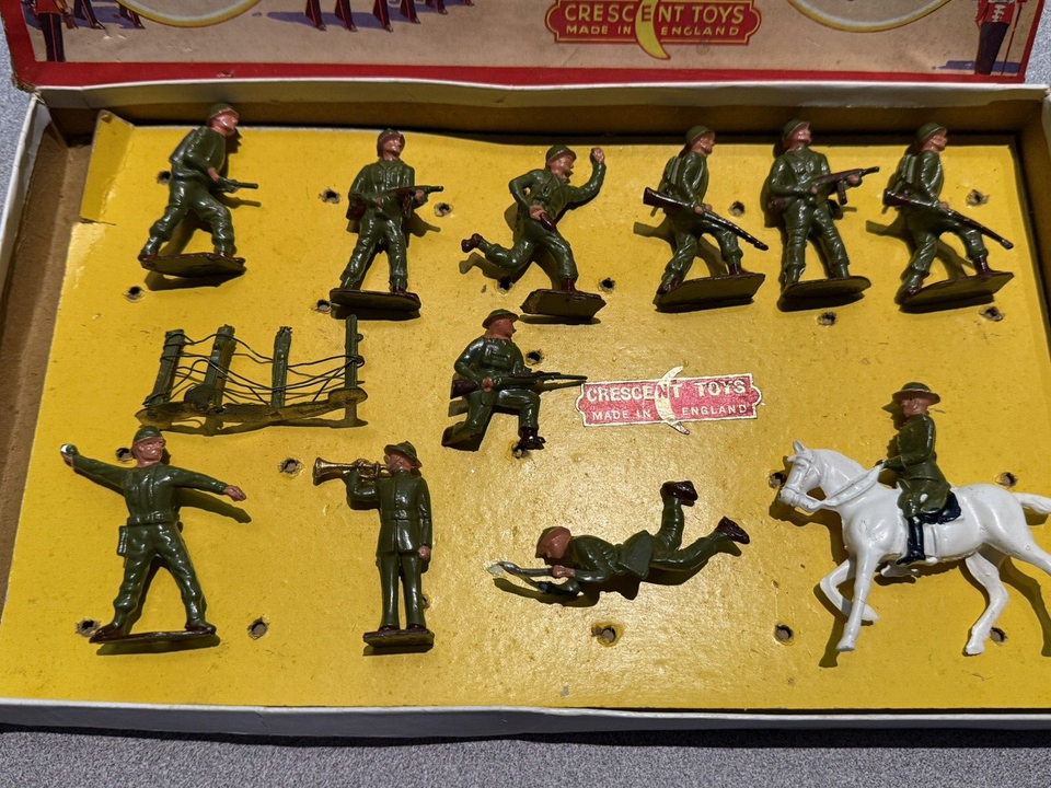Crescent Toy Soldier Set with Box | eBay