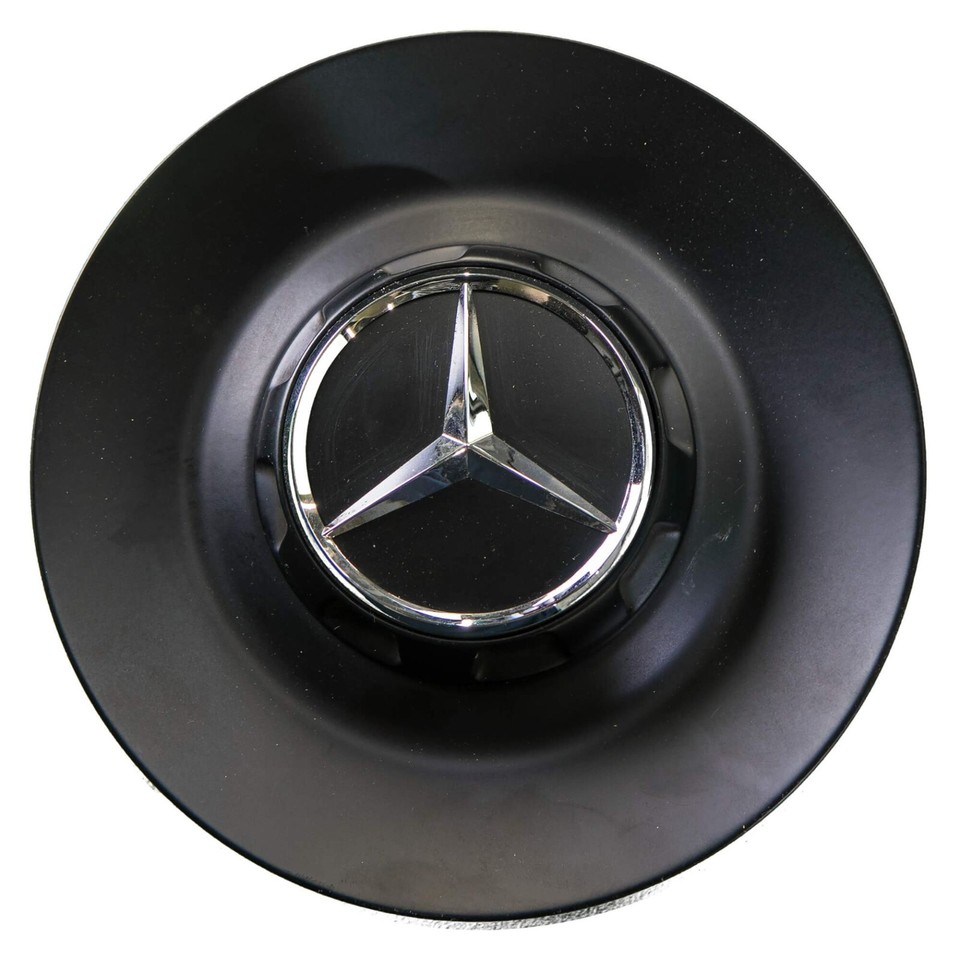 MATT BLACK MERCEDES C63/GLC63/CLS63/E63/A45/GT63/SL63 AMG HUB CAP ...