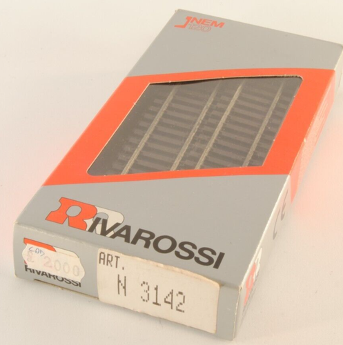 Rivarossi N3142 Set 12X Straight Track 162.5Mm NEM120 Scale H0 1:87 | eBay