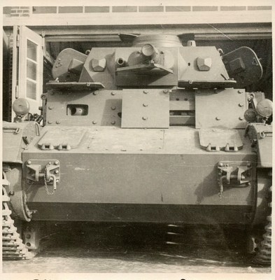 B&W WW2 Photo WWII German Pzkpfw. IV Early Model Front World War Two ...