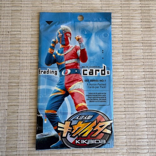 Vintage Kikaida Trading Cards Sealed Pack Series 1 Toei Co 2001 ...