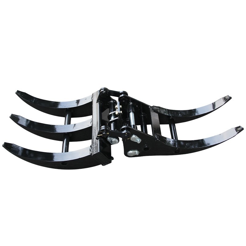 1.8 tonExcavator Grabber Attachments for Mini Digger Wood grab 30mm pin ...