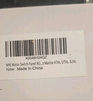 MNJ Motor 8 Gang Switch Panel Blue LED Touch Control Panel Box Car ...