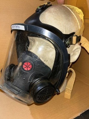SCOTT AV3000 Firefighter Mask w 5 Pt Made with Kevlar Head Net ...