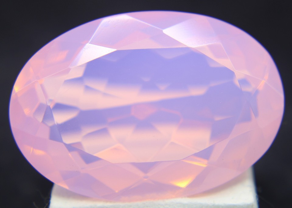 68 Ct Pink Fire Opal Loose Gemstones Oval Shape Certifed 33x22 mm | eBay UK