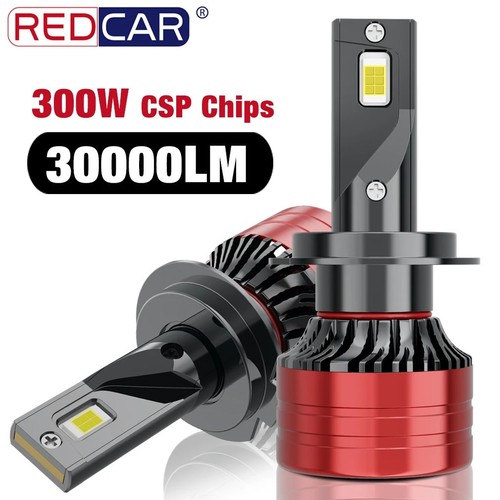 H4 LED Headlight 30000LM LED 9012 5202 9004 9007 H13 H27 880 881 Turbo ...