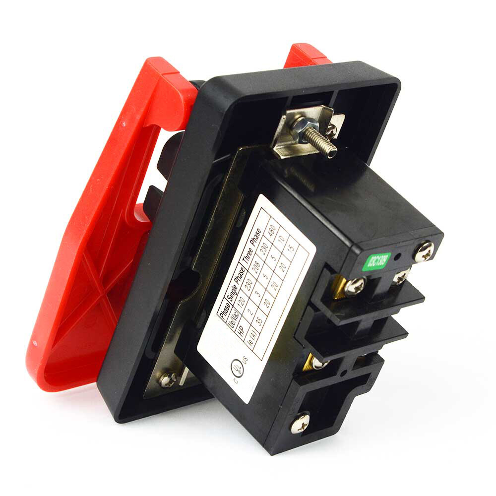 Emergency Shutoff Stop 110/220 Volt Paddle On/Off Switch. Table Saw ...