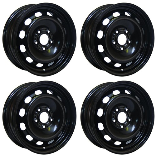 NEW Set of 4 Wheels 15in Black Fits Ford Mercury OEM Level Rims X45108 ...
