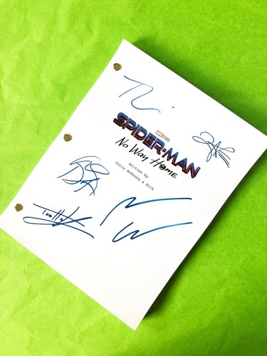 Spider-Man: No Way Home 2021 Movie Script 182 Pages Tom Holland ...