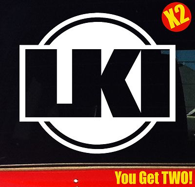 LOOSE KID INDUSTRIES Sticker Decal LKI Motocross MX Car Ute (x2) | eBay ...