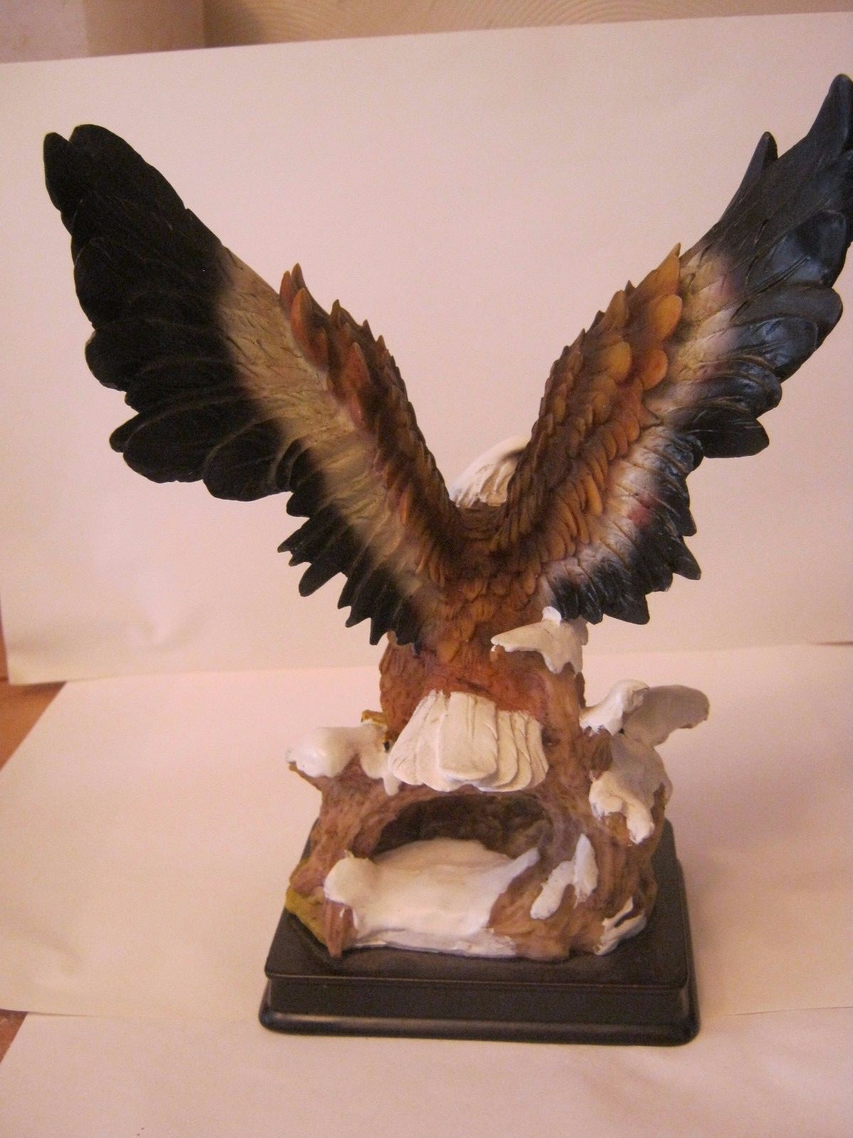 Eagle Figurine, De Elina Collection by Turtle King, Resin, 10" Tall ...