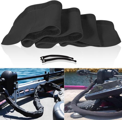 Neoprene Trolling Motor Cable Organizer Sleeve, 60’’ Troll Wire Cable ...
