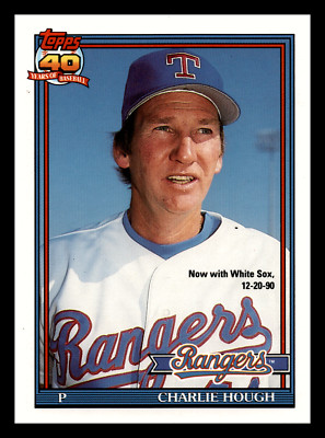 1991 O-Pee-Chee Charlie Hough #495 Texas Rangers NM-MINT OPC | eBay
