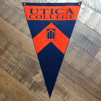 Utica Pioneers Logo Utica College Pioneers Jumbo Caps, Navy