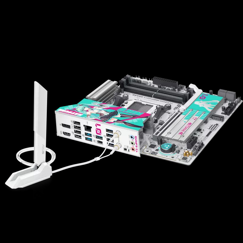 ASUS TX GAMING B850M WIFI S HATSUNE MIKU EDTION AM5 MIKU Motherboard | eBay