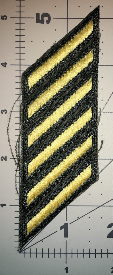 US Army Class A Hash Marks Male Service Stripes Gold Embroidered on ...