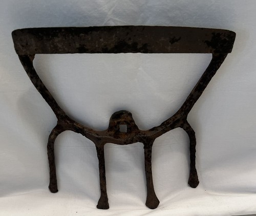 Rusted Antique 4-Tine Garden Cultivator/Push Plow/Rake- Farm Decor - 8 ...
