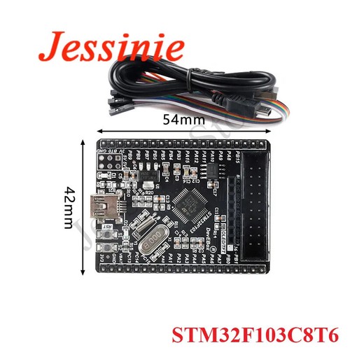 STM32F103C8T6 Development Board Arduino Compatible Learning Module Kit ...