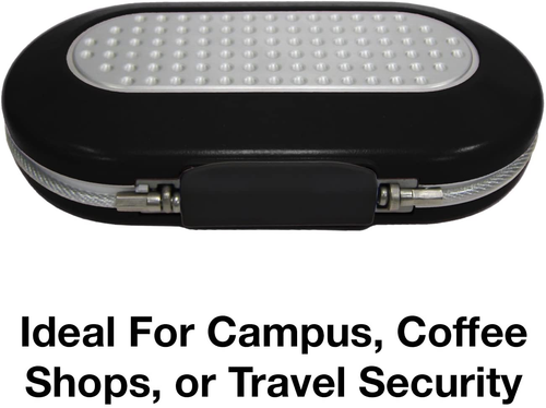 Portable Combination Lock Safe Box, Personal Travel Safe, Gunmetal Grey ...